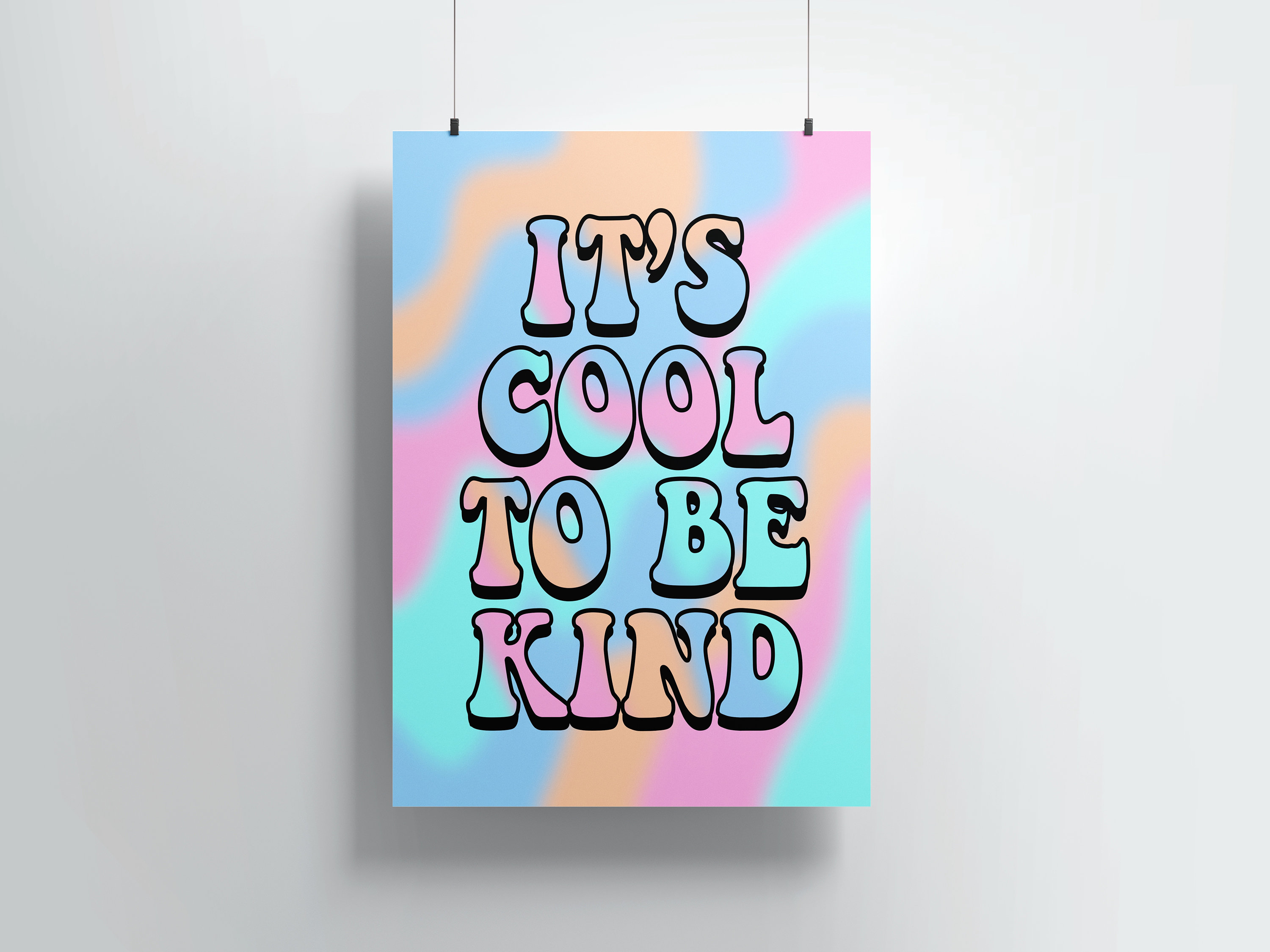 It's Cool to Be Kind Print Kindness Print Positive - Etsy
