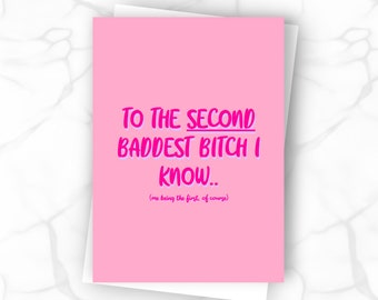 Bad Birthday Card | Etsy