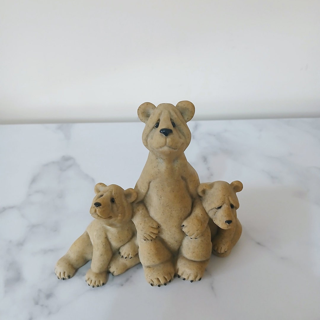 Vintage Quarry Critters Bear Figurine: Billy and Friends - Etsy Australia