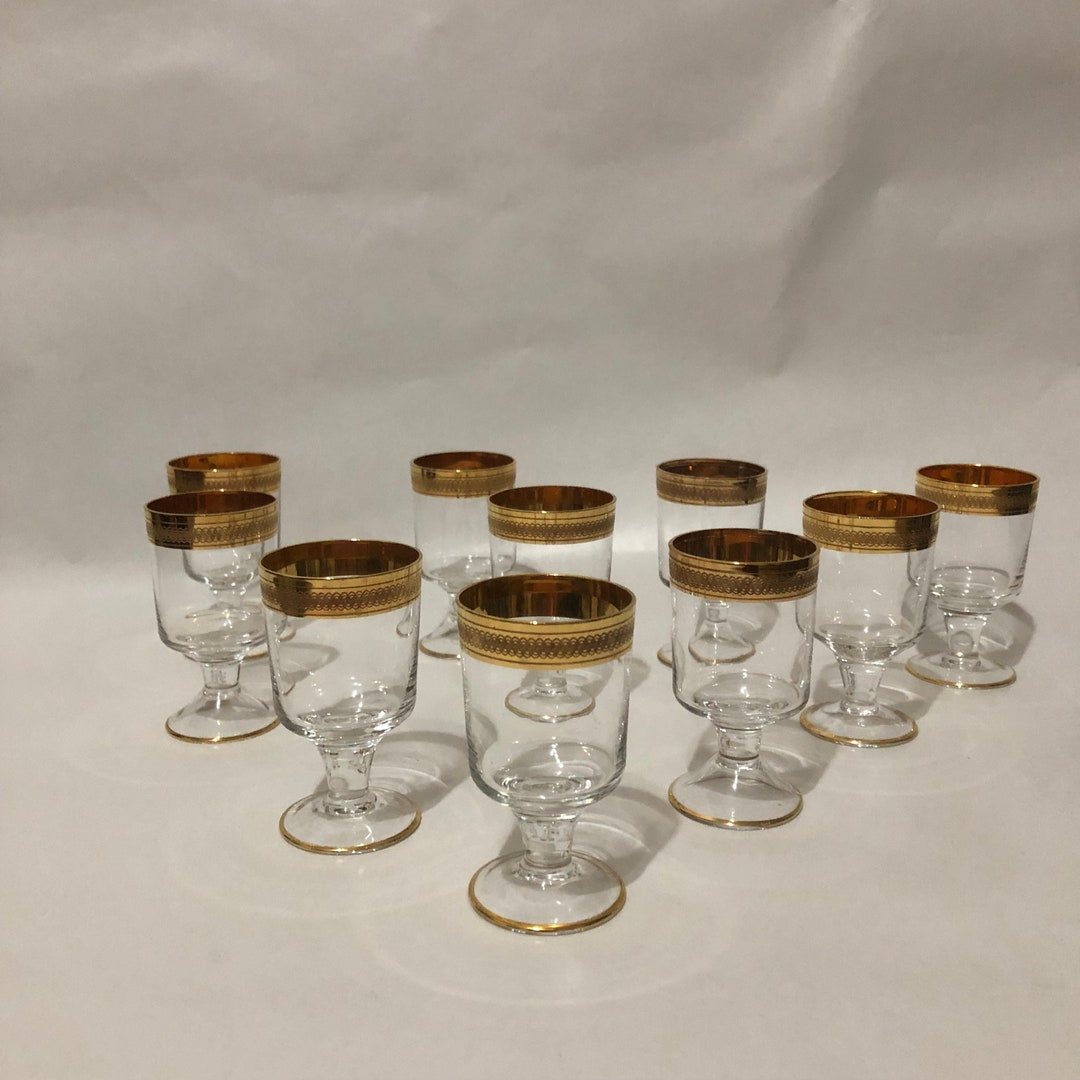 Vintage ASTRA KAREL Mini Wine Glass Set of 10 - Etsy Australia