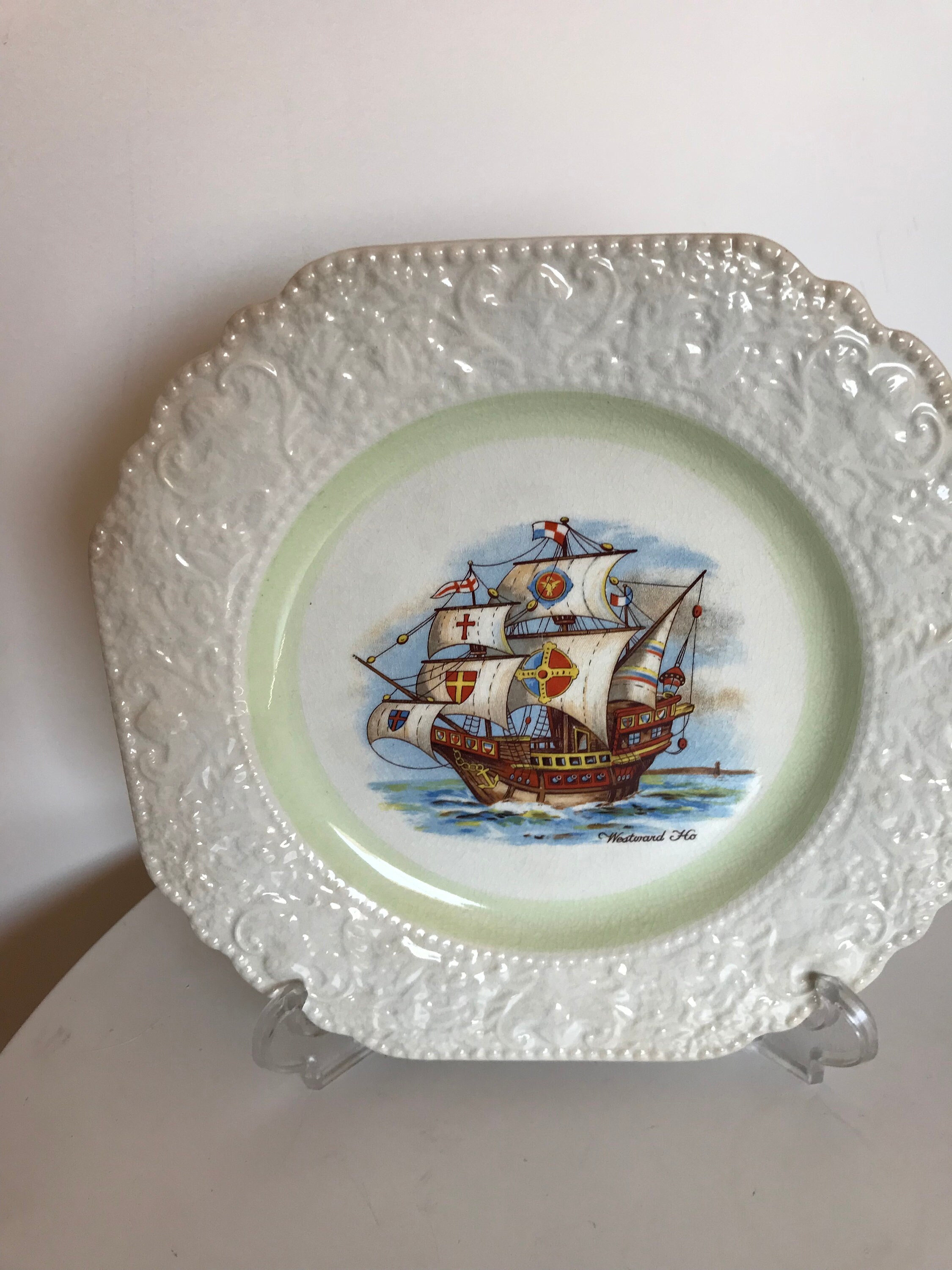 Elijah Cotton Nelson Ware Westward Ho Plate - Etsy