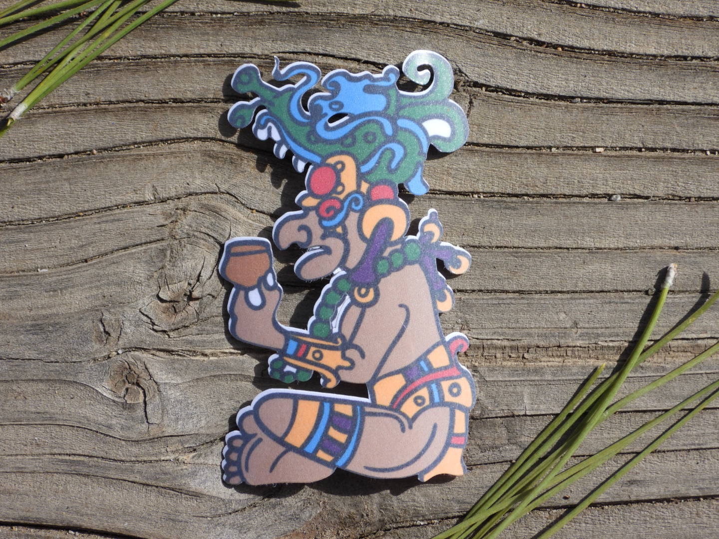 Ancient Mayan God Itzamna