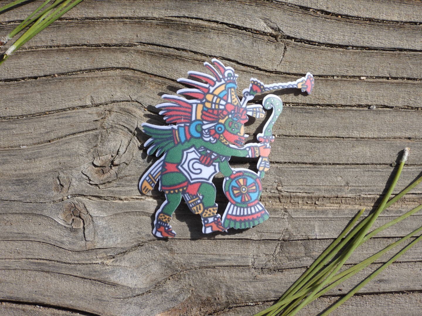 Aztec Quetzalcoatl Sticker - Etsy Denmark