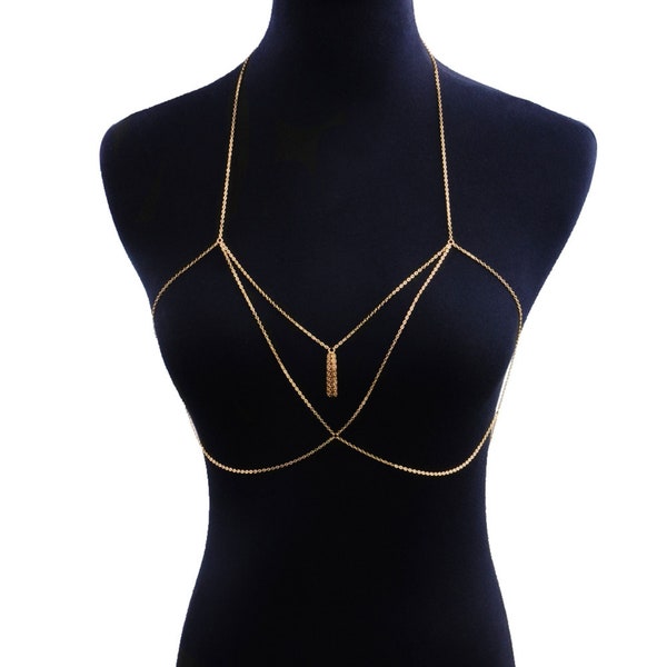 Simple Body Chain - Etsy