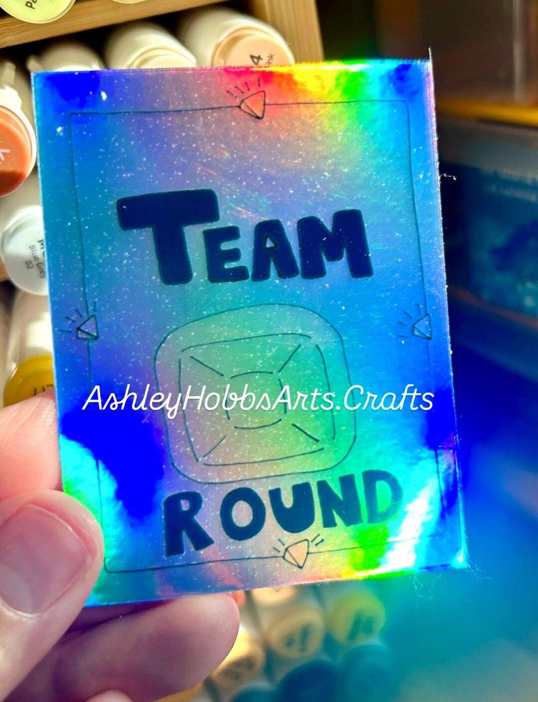 Team Round Sticker - Etsy