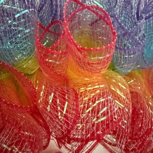 Rainbow Love Infinity Wreath - Etsy