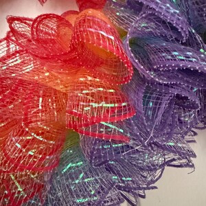 Rainbow Love Infinity Wreath - Etsy