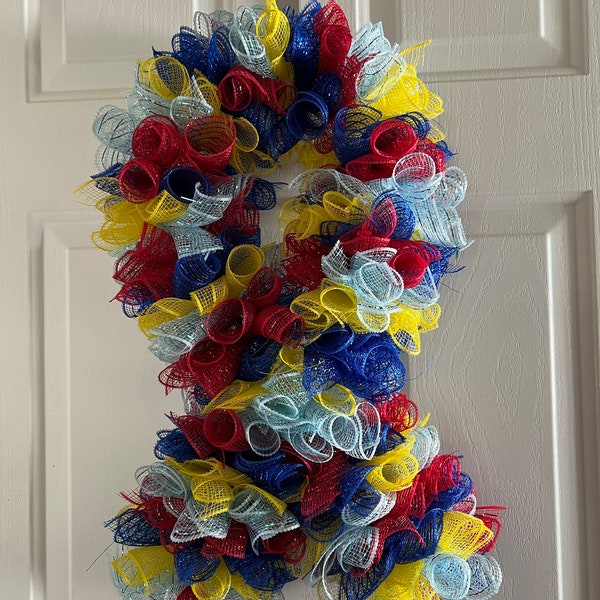 Autism Wreath - Etsy