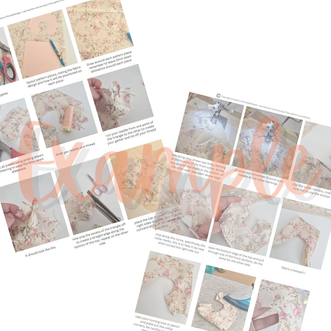 Dust of Dolls Appi Afternoon Tea Dress Sewing Pattern - Etsy