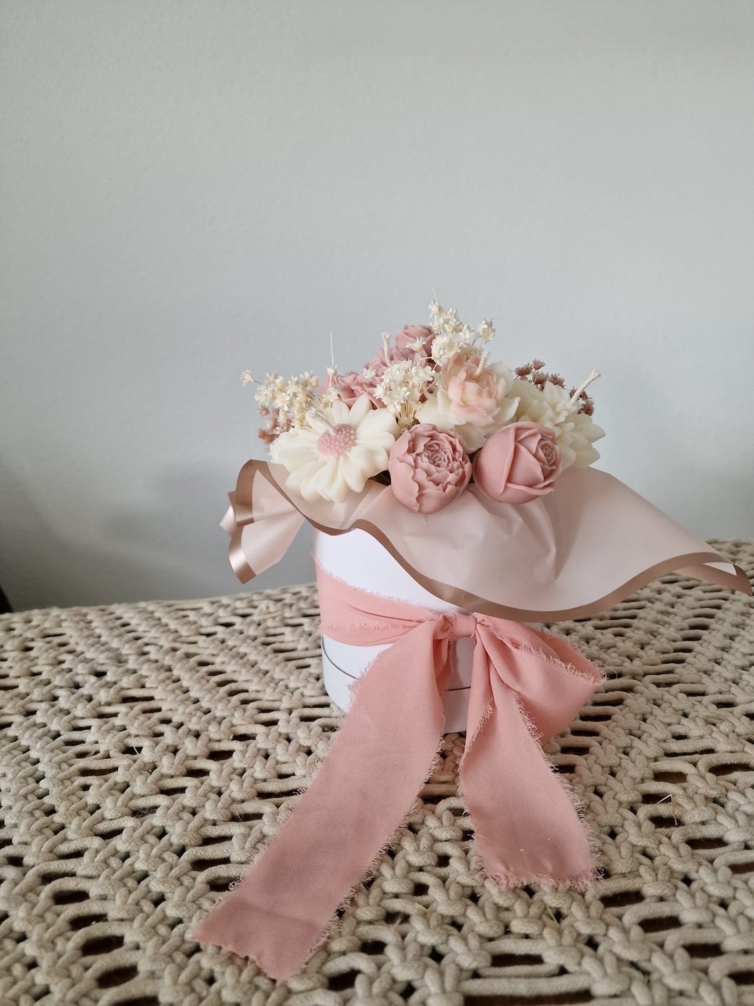 Blumenbox - Blumenbouquet - Blumenkerze - Blumenstrauss - Liebe - Flowers - Muttertag ...