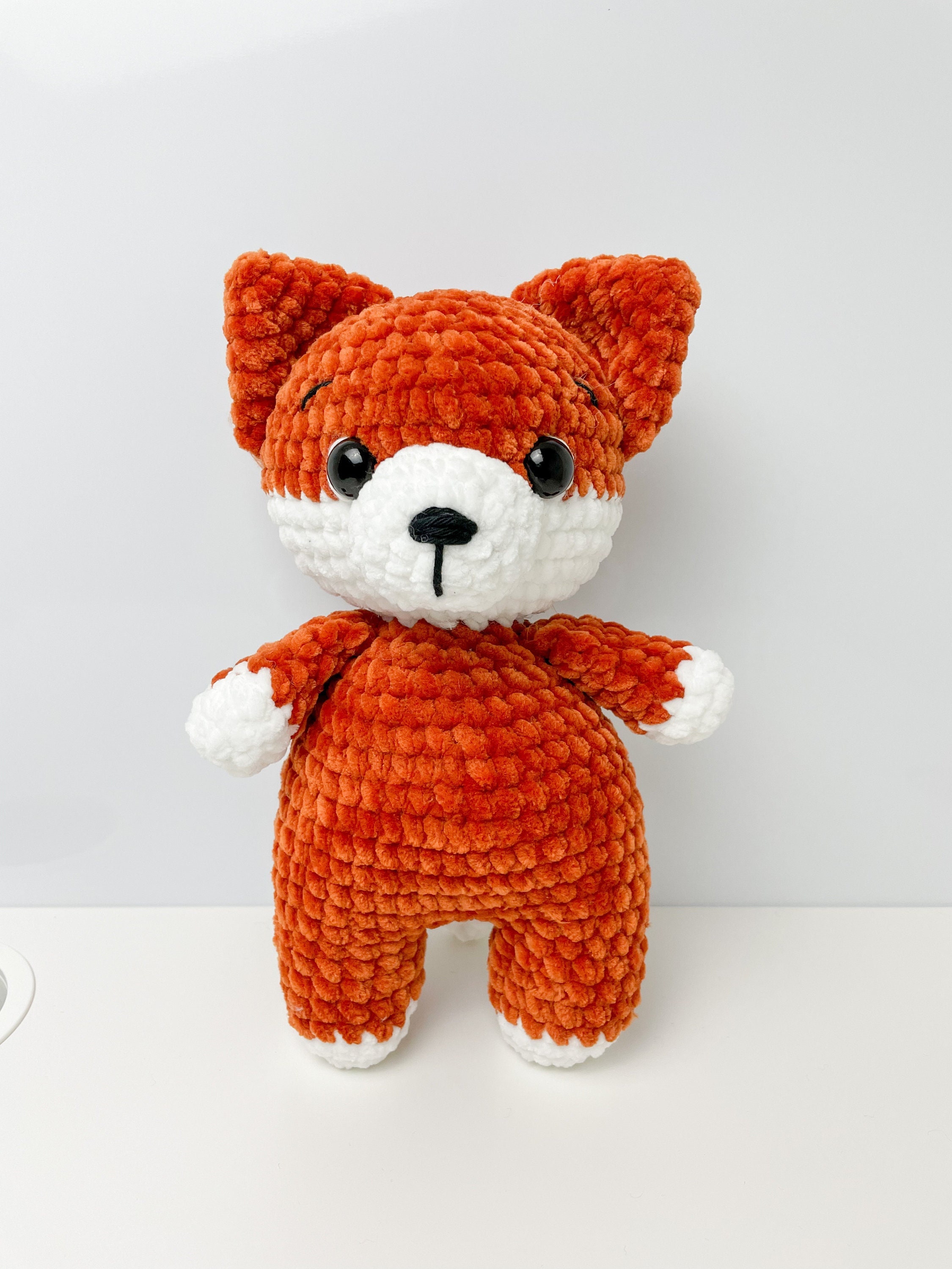 Crochet Fox Pattern Easy Amigurumi Animal PDF Pattern - Etsy