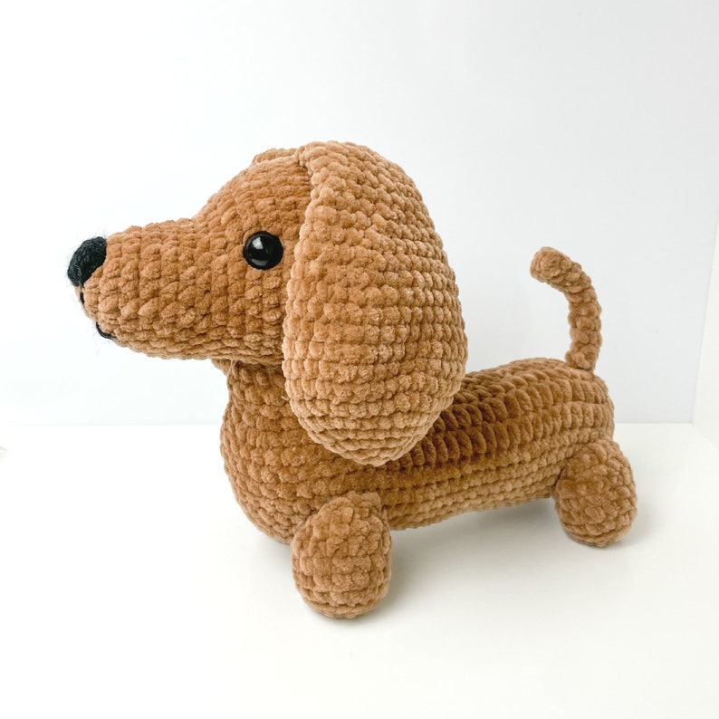 Crochet Dachshund/ Wiener Dog Pattern Amigurumi PDF - Etsy