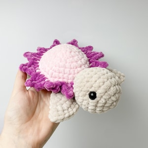 Crochet Sunflower Flower Turtle Pattern - Amigurumi PDF - Etsy