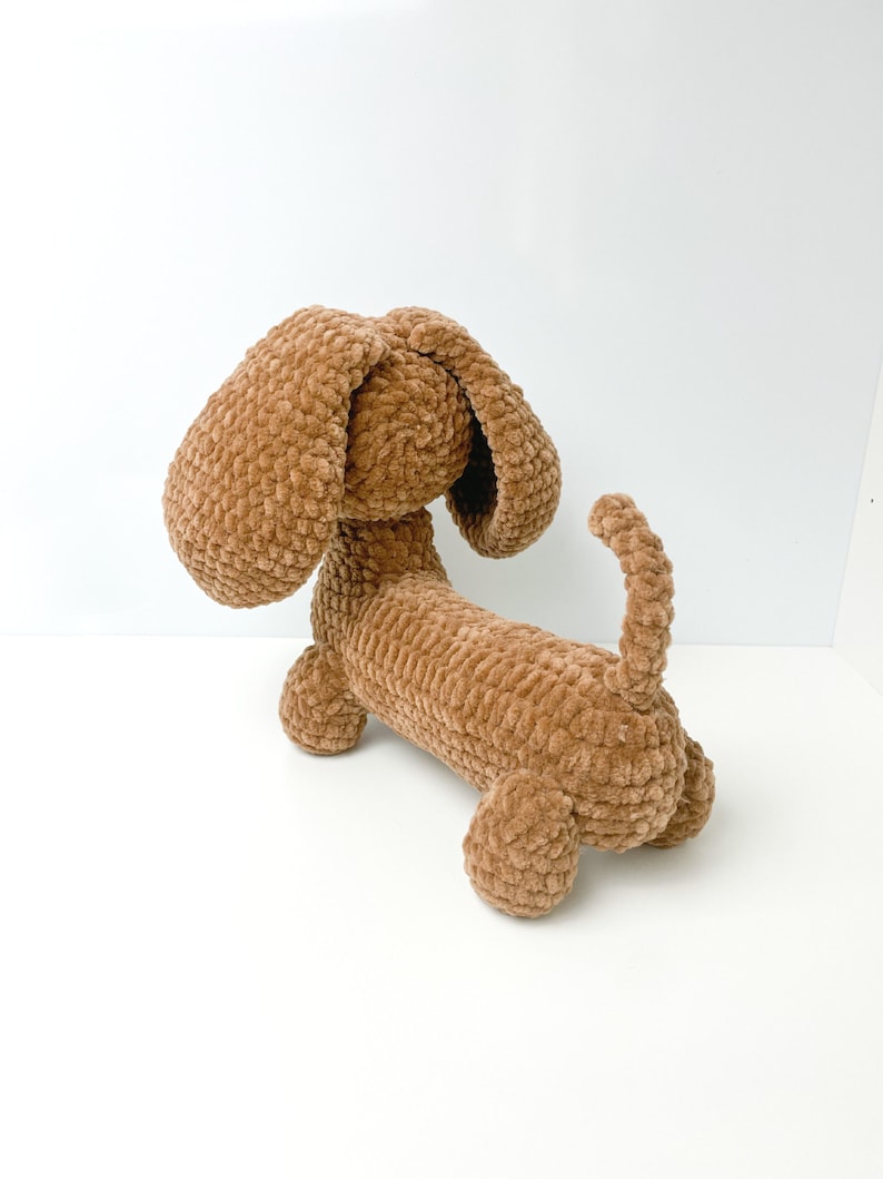 Crochet Dachshund/ Wiener Dog Pattern Amigurumi PDF - Etsy