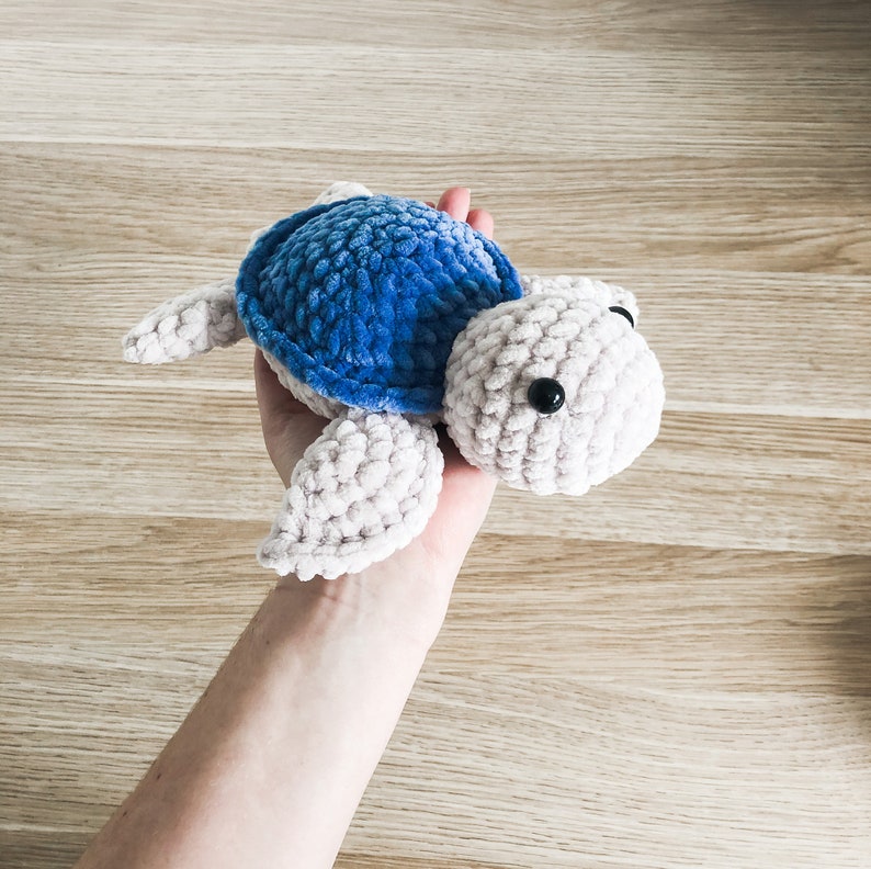 Crochet Sunflower Flower Turtle Pattern Amigurumi PDF - Etsy