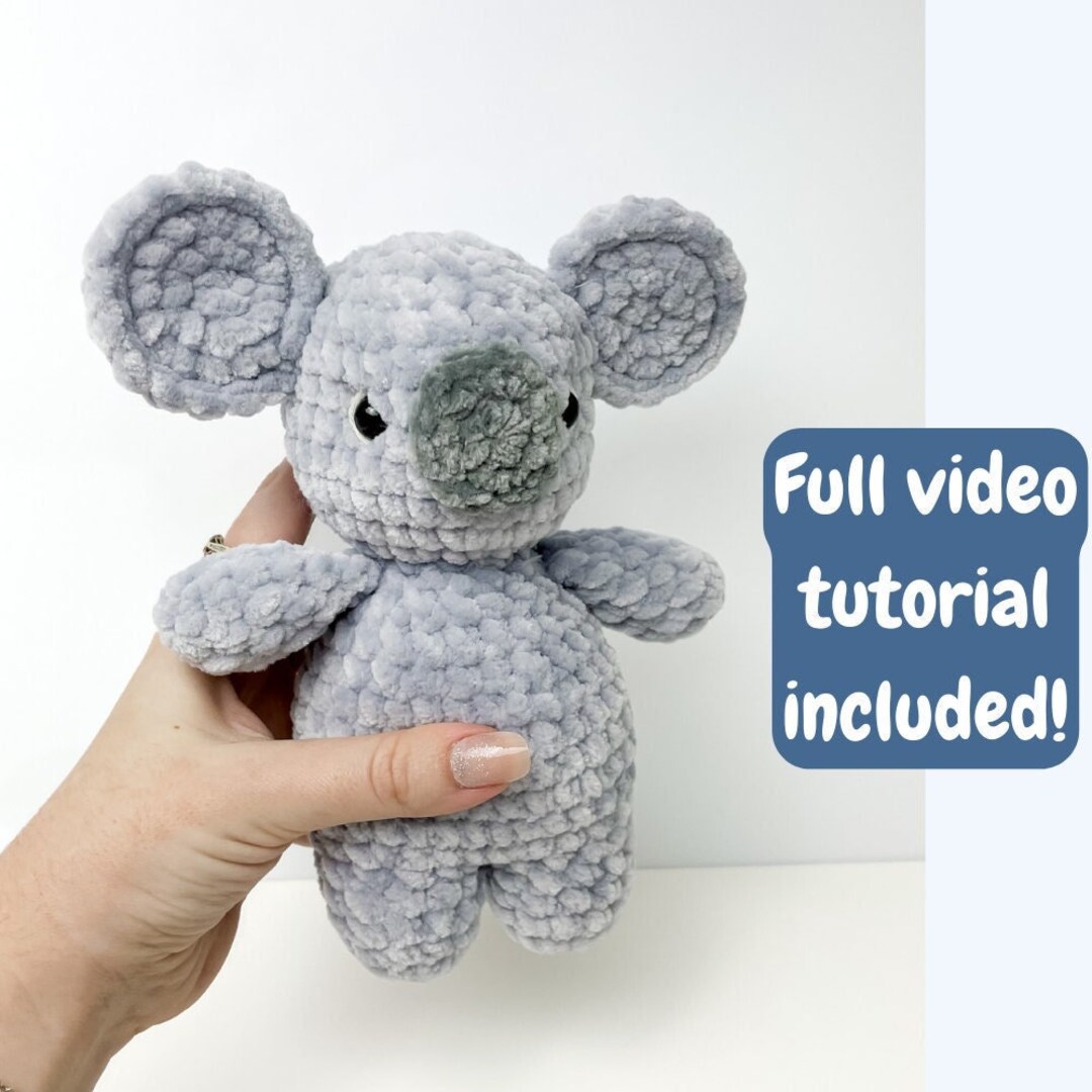 Crochet Koala Pattern - Easy Amigurumi Animal PDF Pattern - Etsy