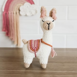 Drama Llama Crochet Amigurumi PDF Pattern - Etsy