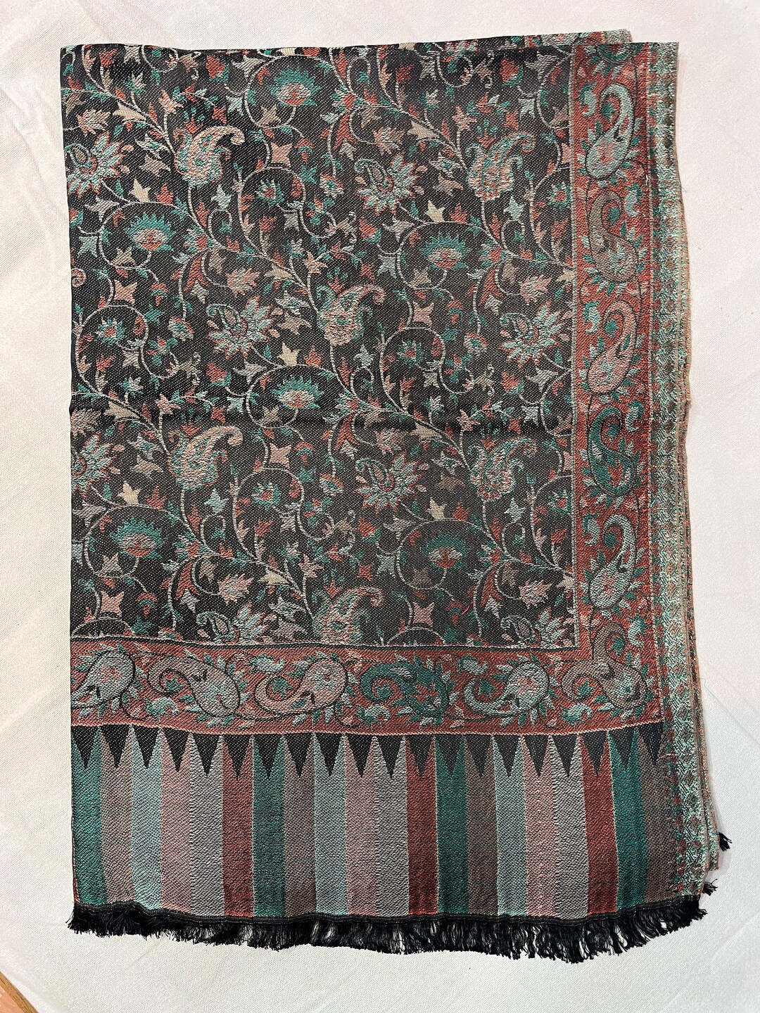 Black Shawl , Kani Design Scarves , Winter Scarf , Shawl and Wrap ...