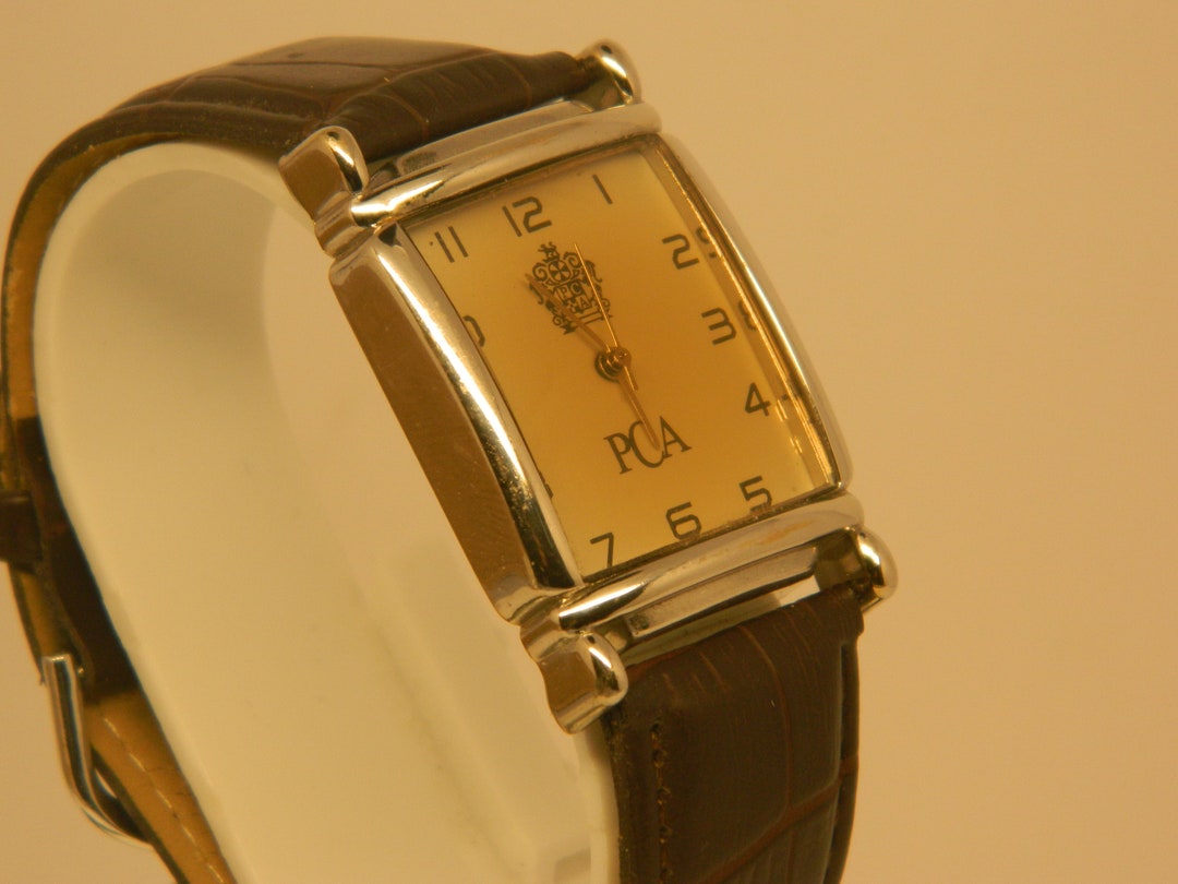 PCA 30mm Quartz Military Style Watch for Men and Women Good Condition ...