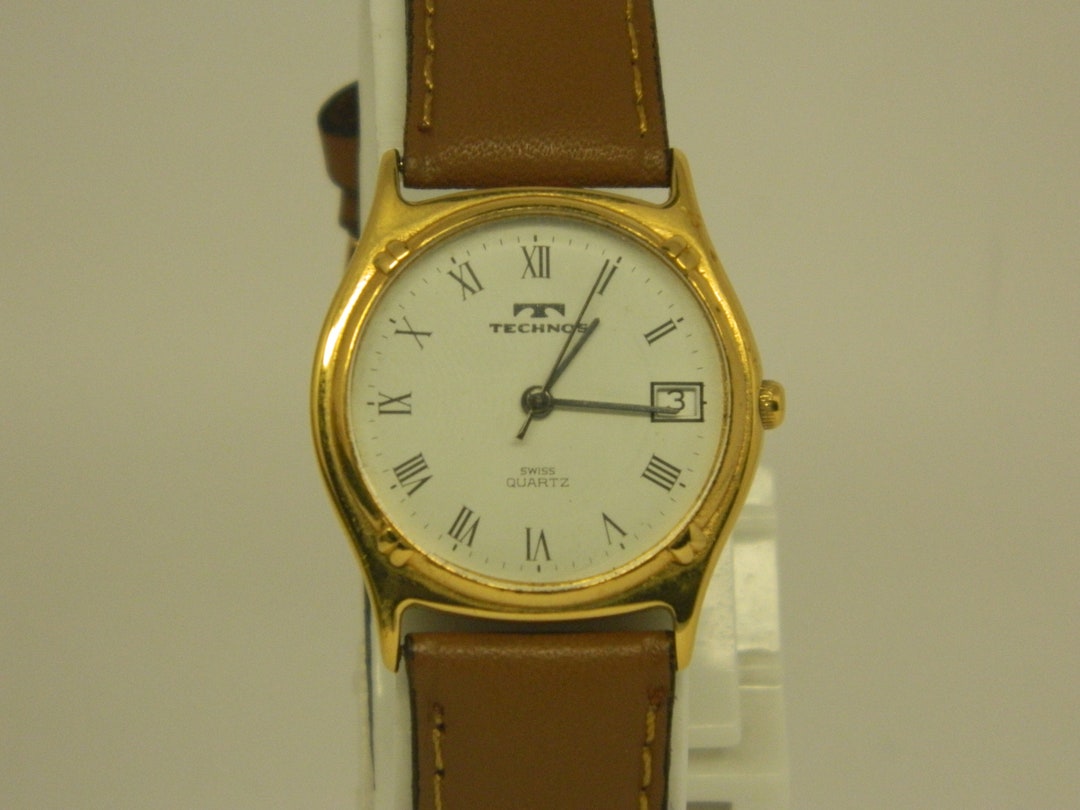 Vintage 1980's Technos Swiss Watch - Impeccable Condition, Timeless ...