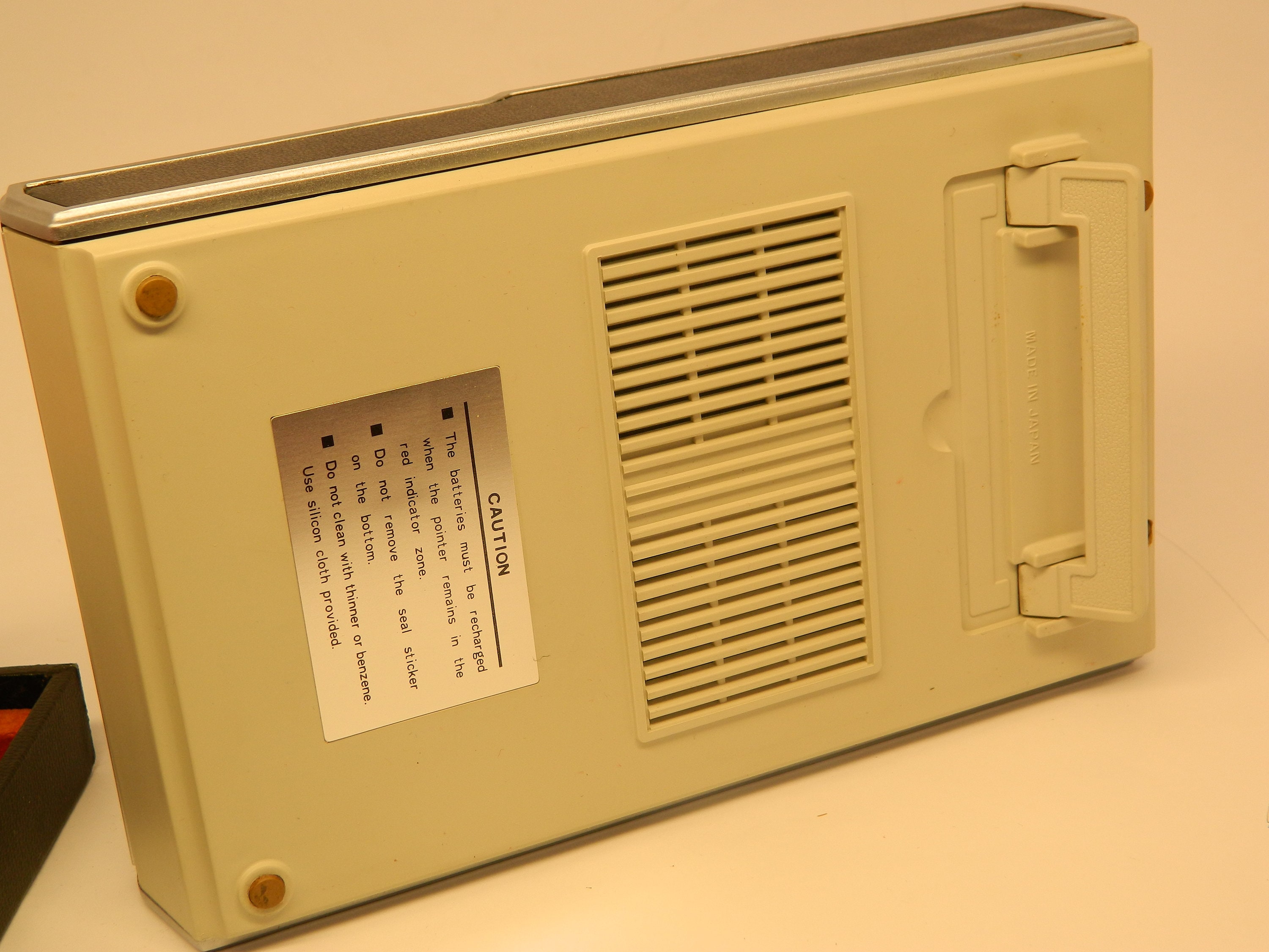 Vintage CALCULATOR, SANYO ICC-82D 1970 Iconic Portable Calculator ...