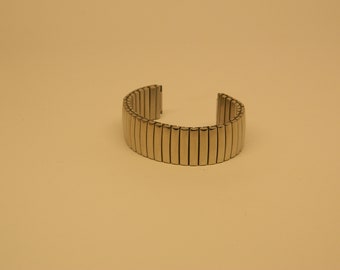 Vintage Gold Watch Bracelet Fixo-flex Stainless Steel Expanding Watch ...