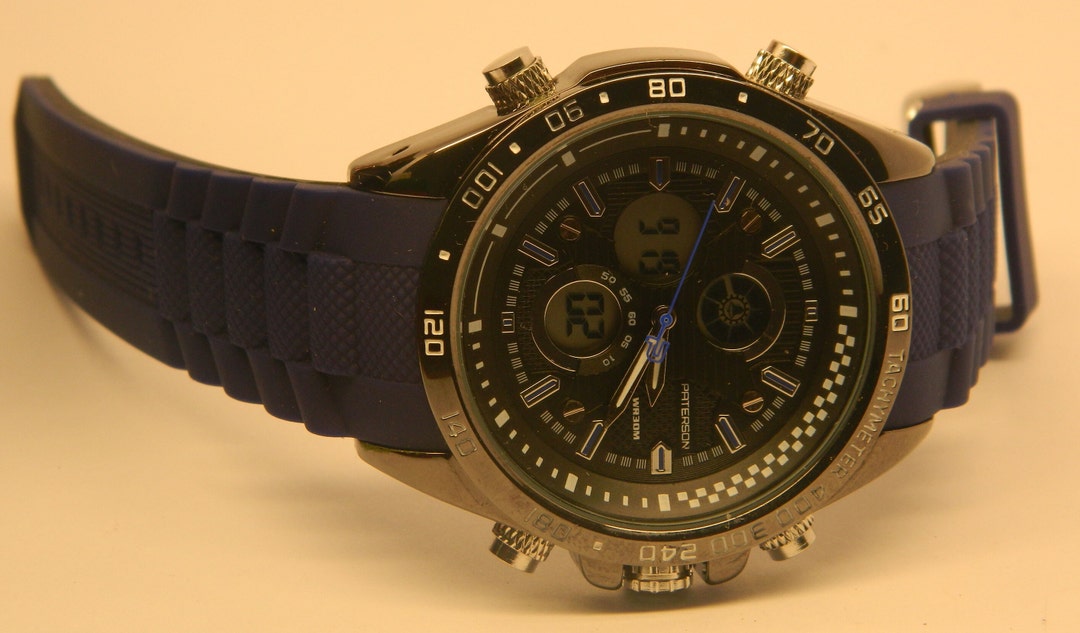 PATERSON WATCH Mens Wristwatch New Collection - Etsy