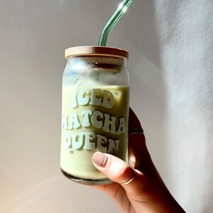 Matcha Glass Cup Matcha Set Glass for the Matcha Lover - Etsy