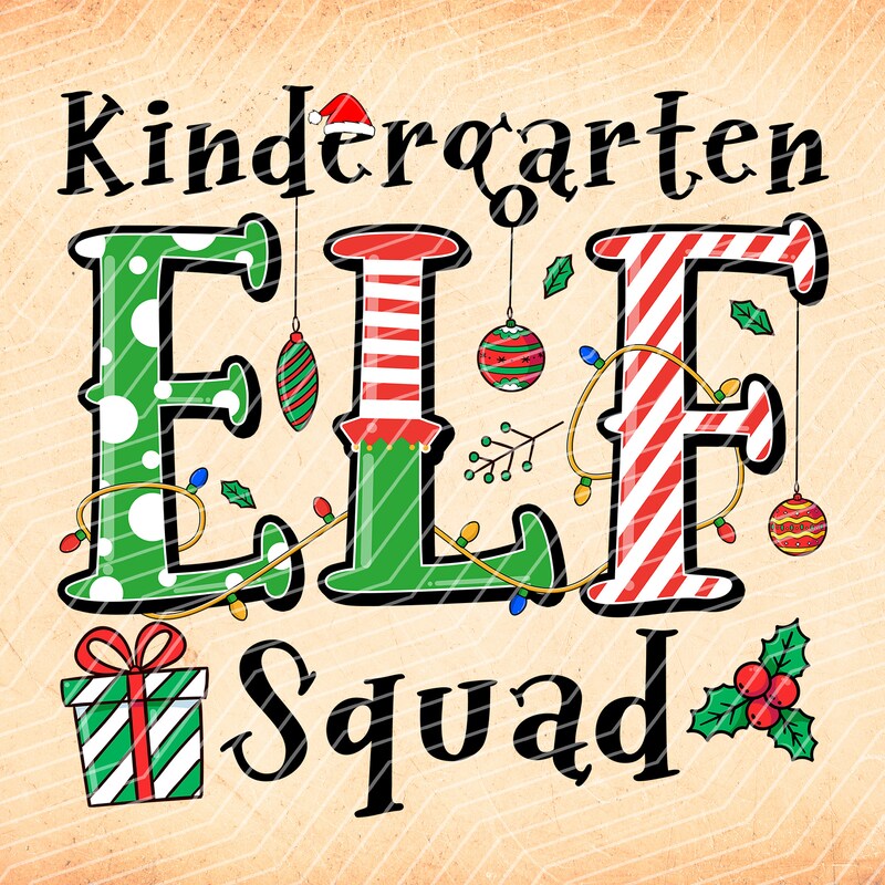 Elf Squad Svg - Etsy