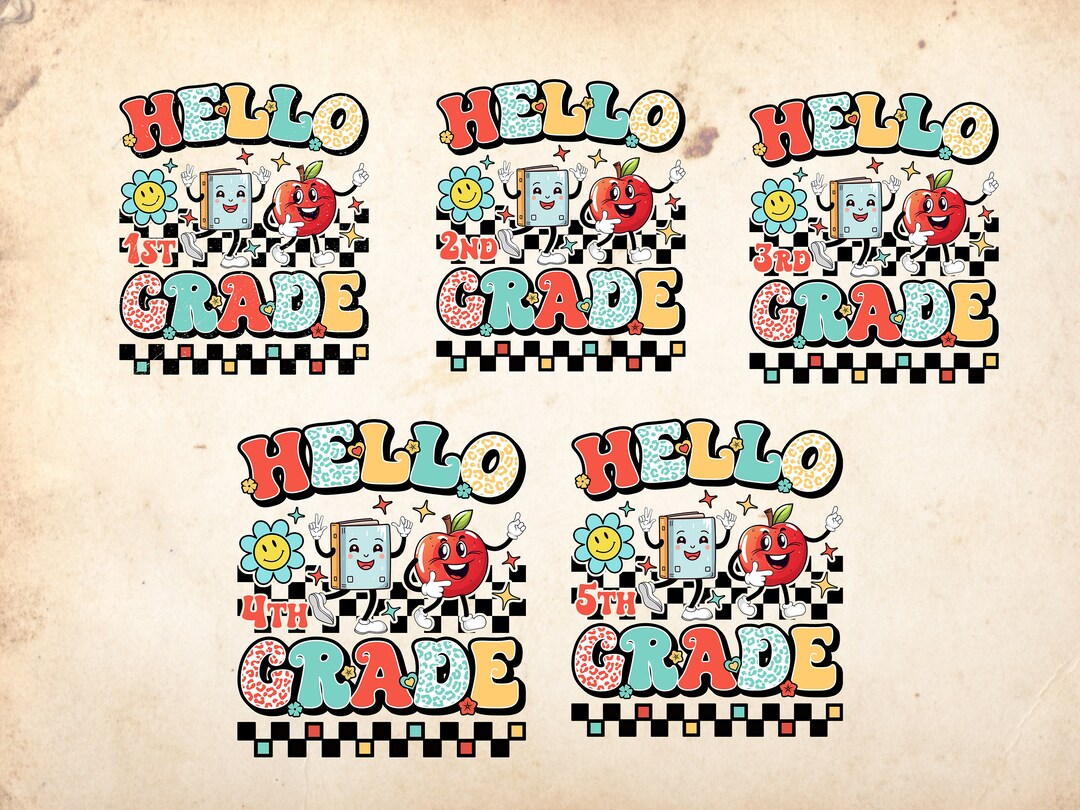 Back to School Bundle Png , First Day of School , Teacher Gift, School ...