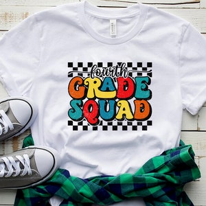 Grade Squadsped Teacher Crewfirst Day of Schoolkindergarten - Etsy