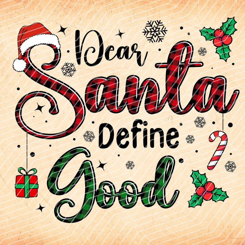 Santa Define Good - Etsy