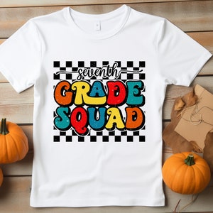 Grade Squadsped Teacher Crewfirst Day of Schoolkindergarten - Etsy