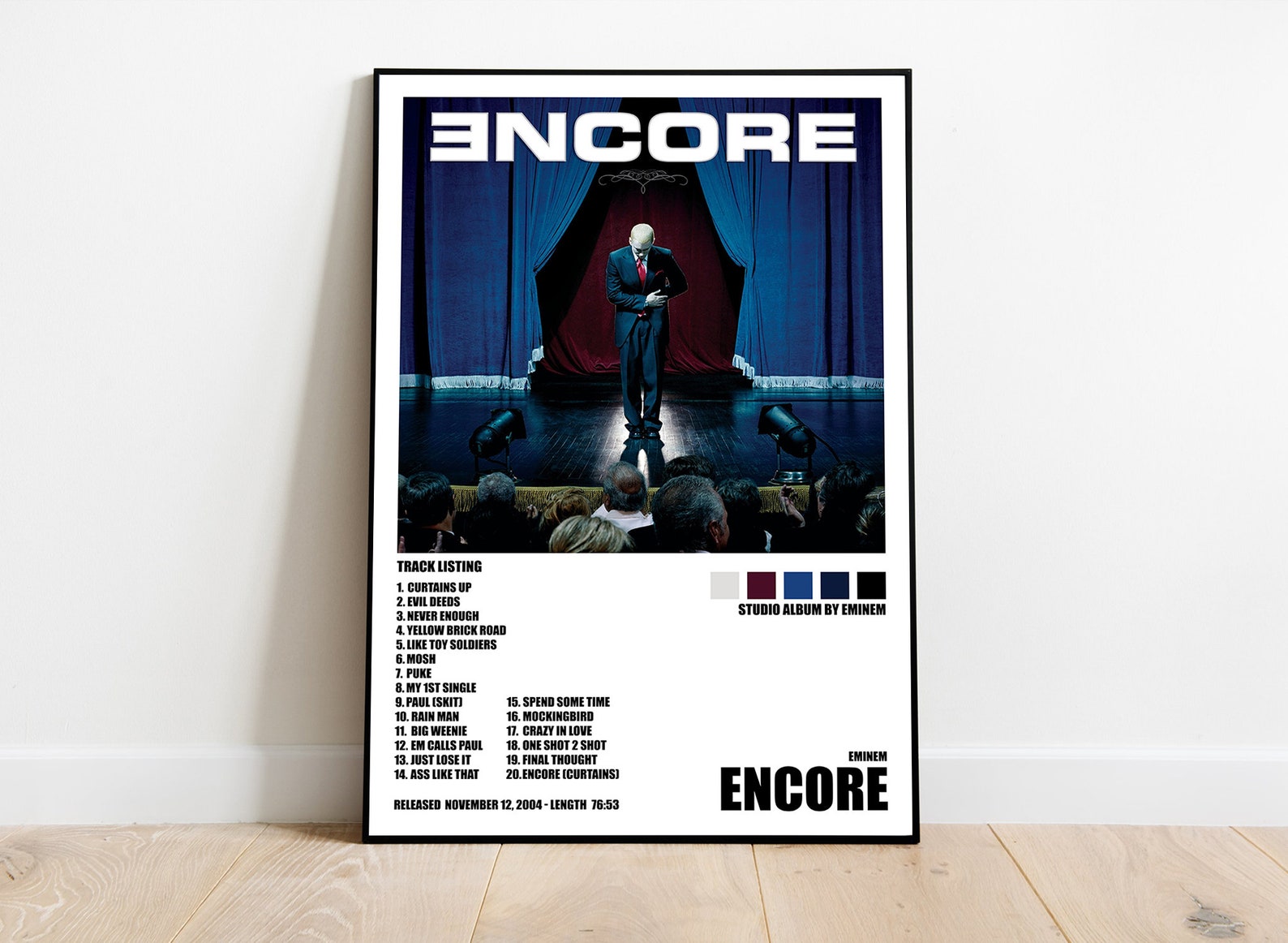 Eminem Encore Poster Album Cover Poster Room Decor | Etsy