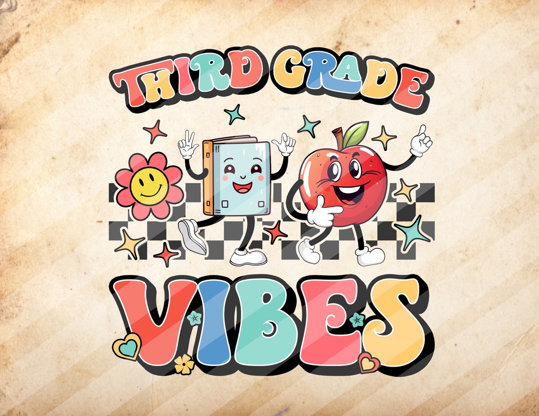 Third Grade Vibes, Hello Third Grade , 3rd Grade, First Day of School ...