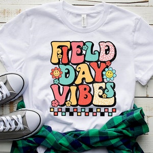 Field Day Vibes , Retro Groovy Field Day , Field Day School,last Day of ...