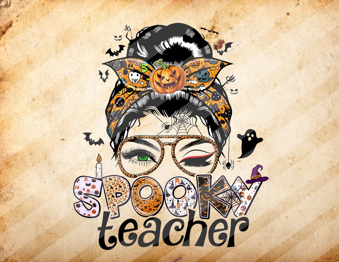 Spooky Teacher, Spooky Season, Funny Halloween ,teacher Halloween ...