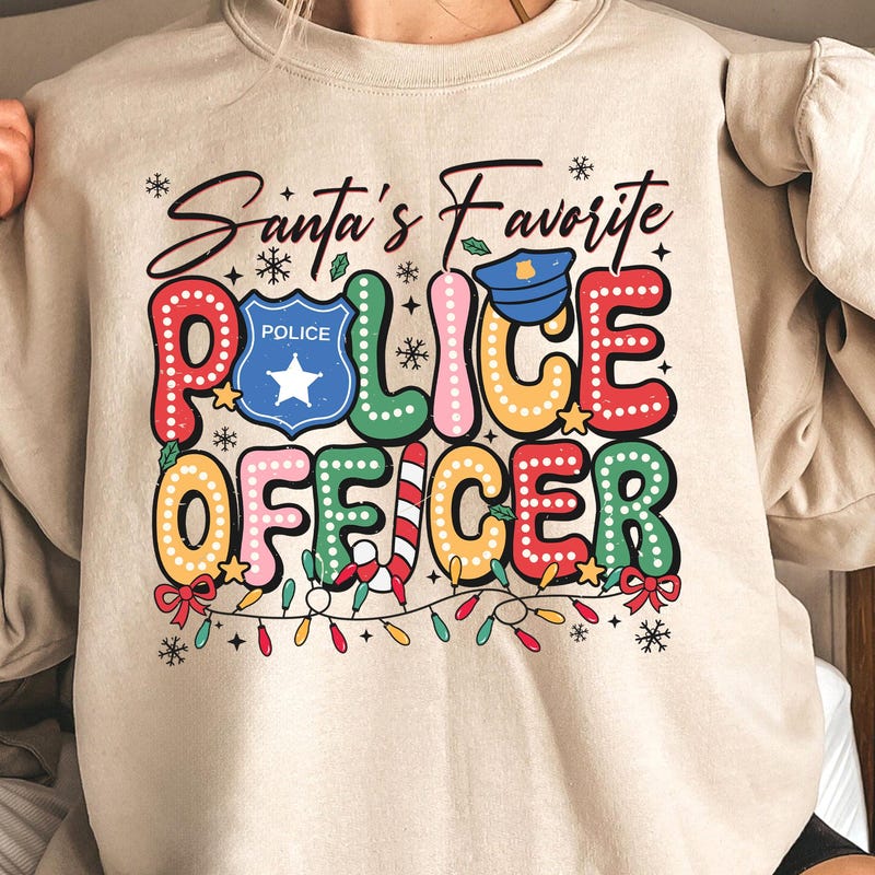 Police Officer Santa - Etsy