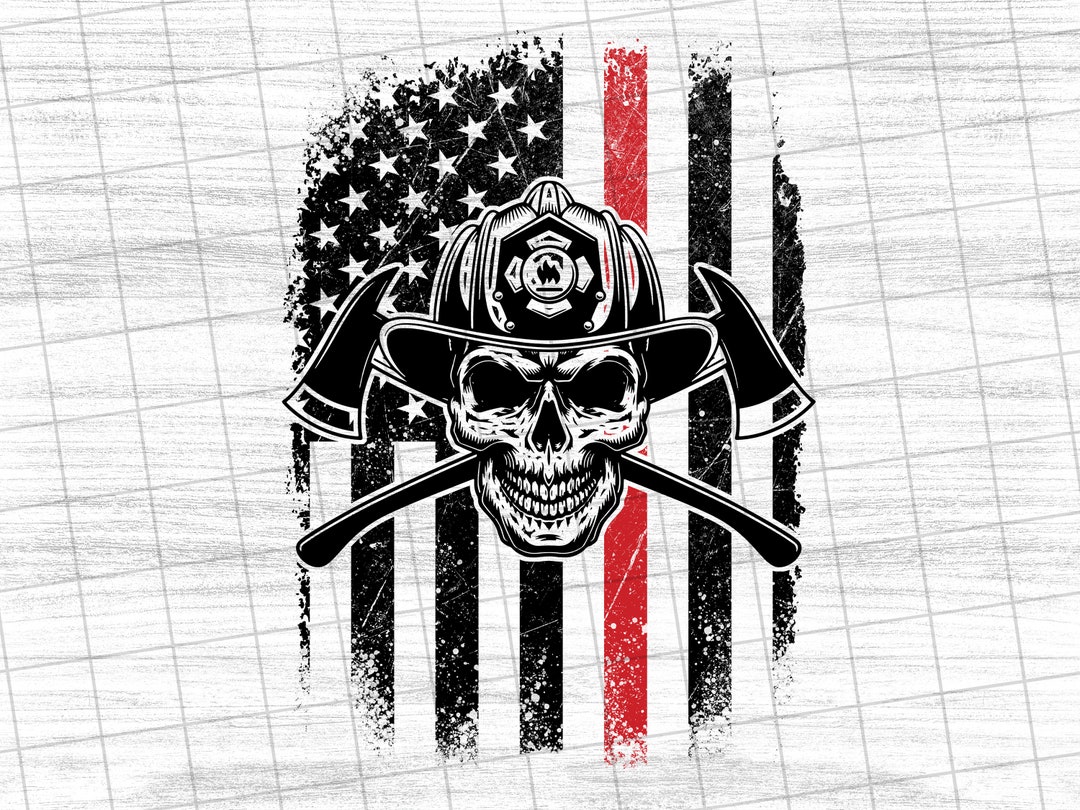 Firefighter USA Flag , Fire Department, Sublimation Design Downloads ...