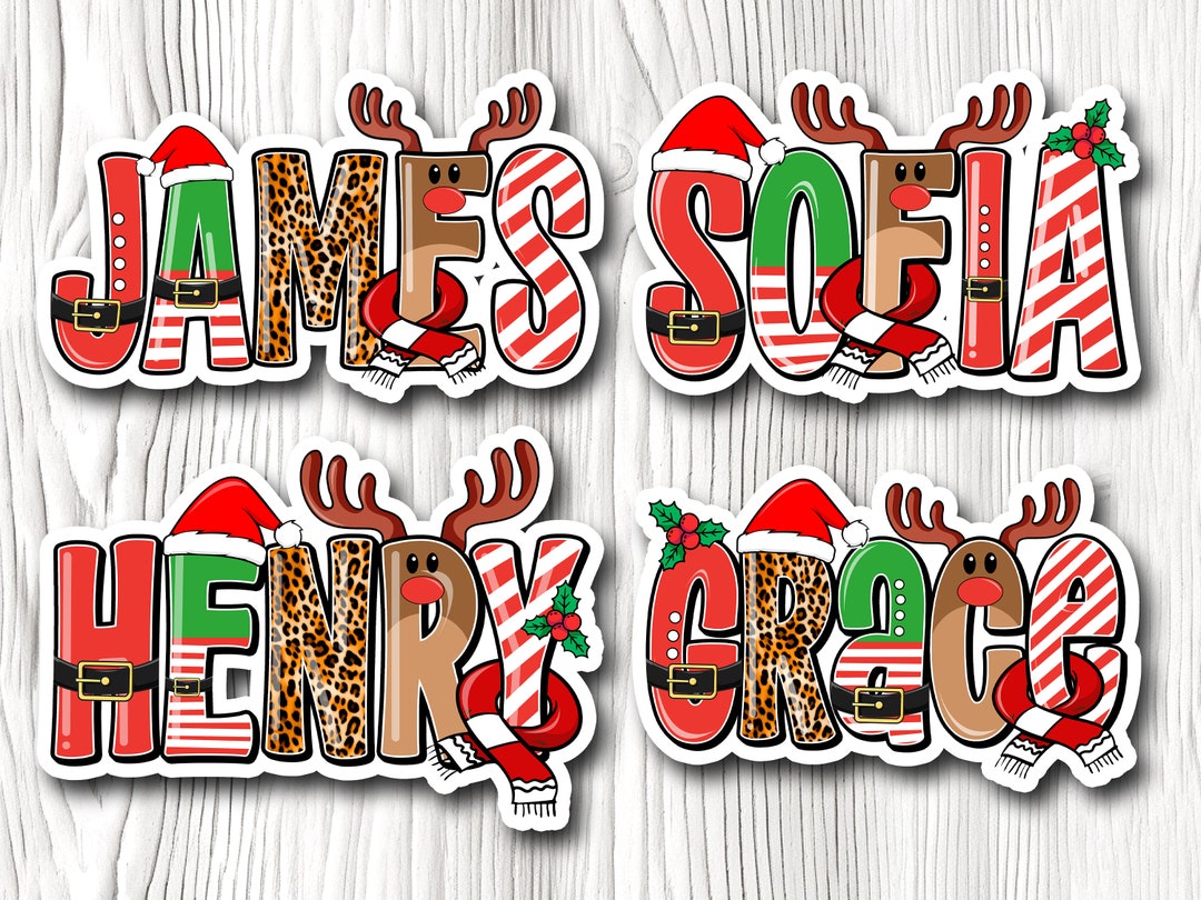 Personalized Christmas Name for Kids, Christmas Gifts,gift for Kids ...