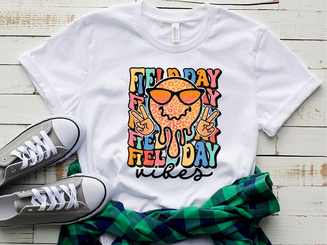 Field Day Vibes , Retro Groovy Field Day , Field Day School,last Day of ...