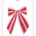 Christmas Bow Gift Tags – Printable Holiday Tags | Instant Download - Etsy