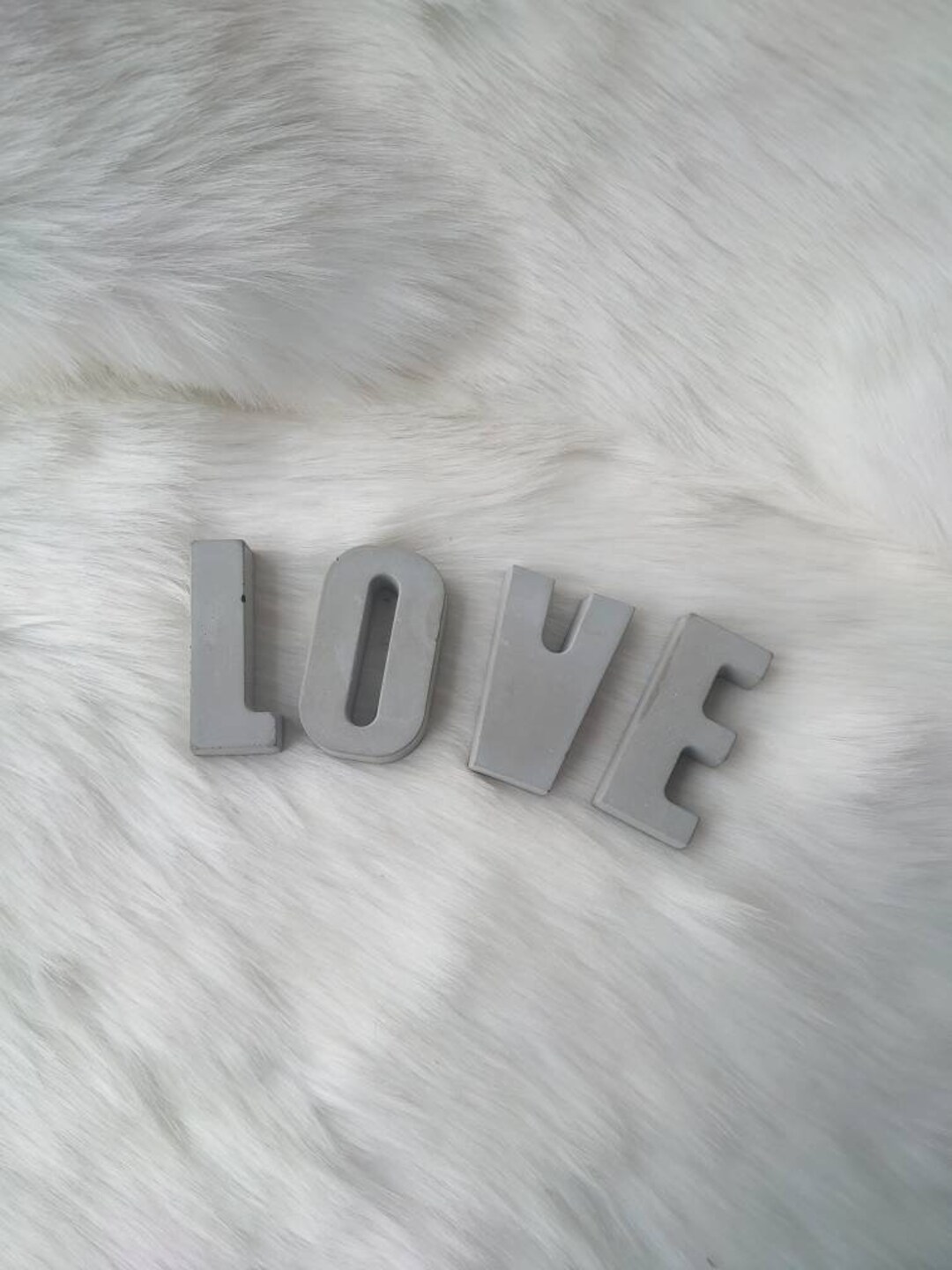 Concrete Letters Concrete Lettering Letters Initials - Etsy