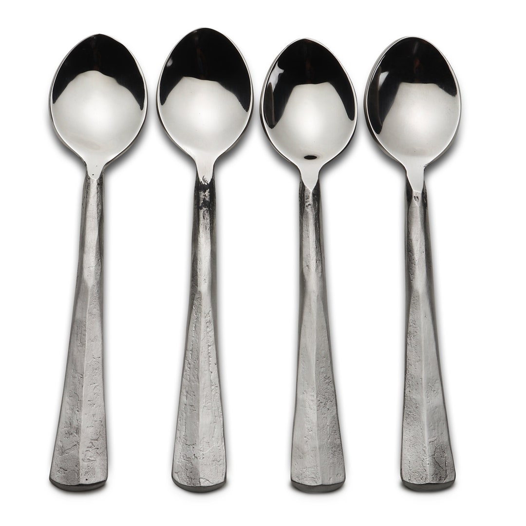 Ridge Coffee/demitasse Spoon Set - Etsy