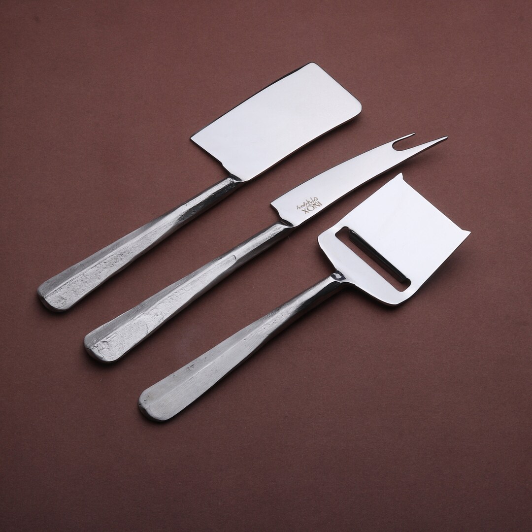 Jason Ridge Cheese Knives 3 Pc. Set - Etsy