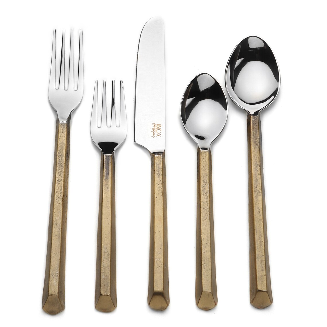 Plateau Design Vintage Gold 5/20 Pc. Place Setting Flatware Set - Etsy