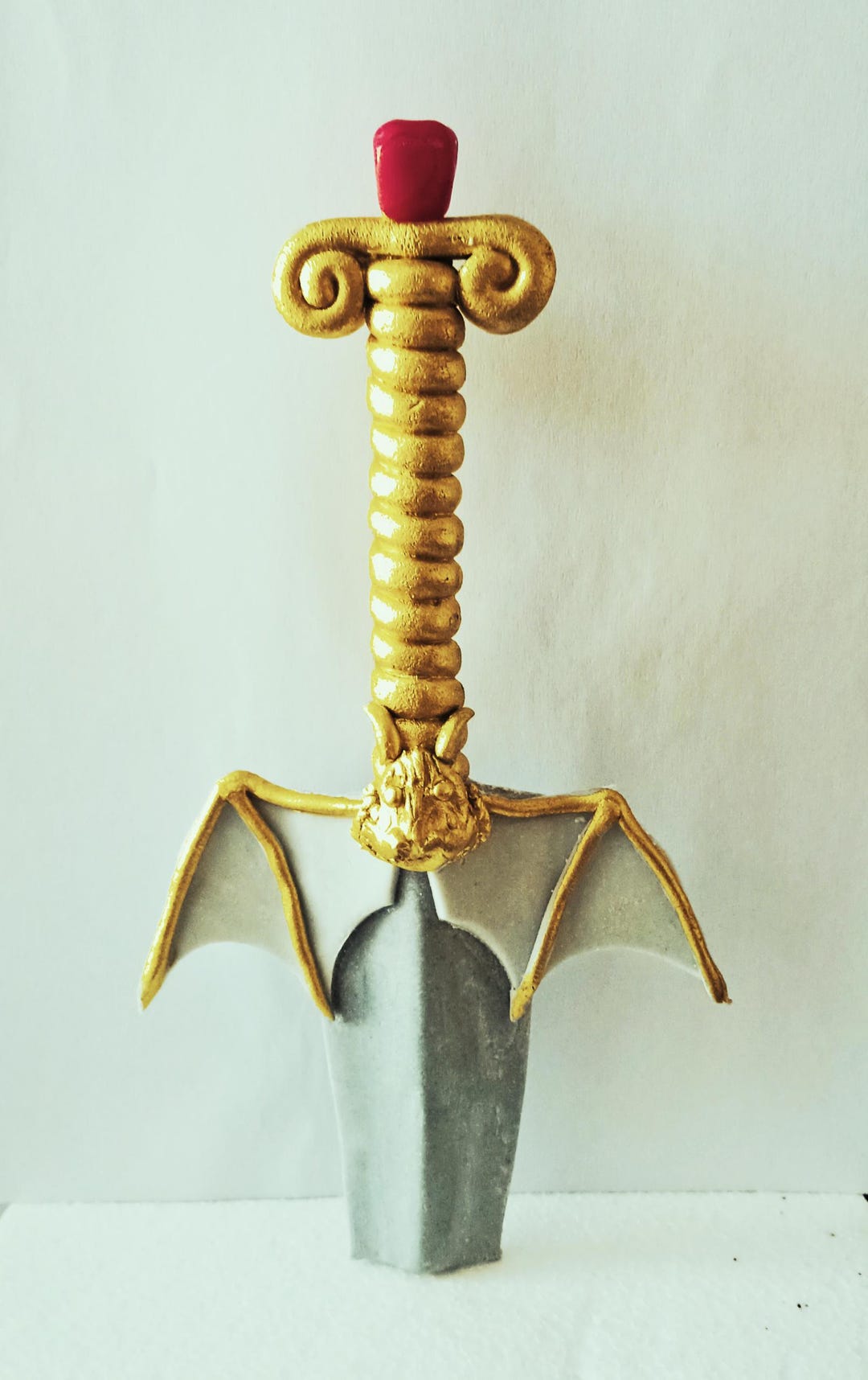Large Edible Modelling Paste Sword Cake Topper - Etsy