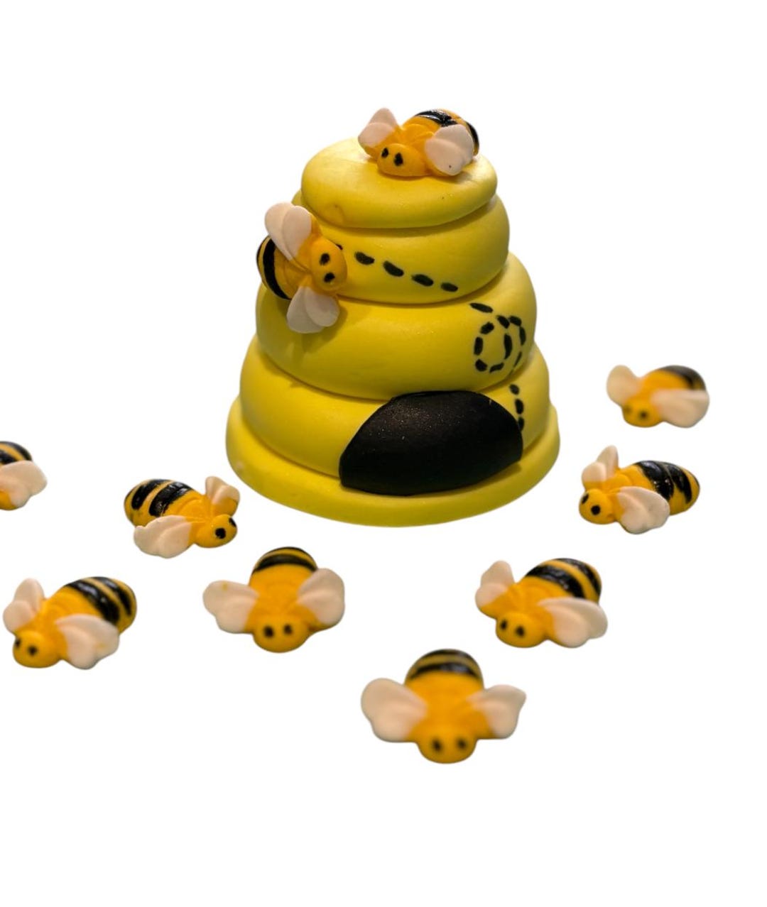 Beehive Bees Edible Cake Topper Edible - Etsy UK