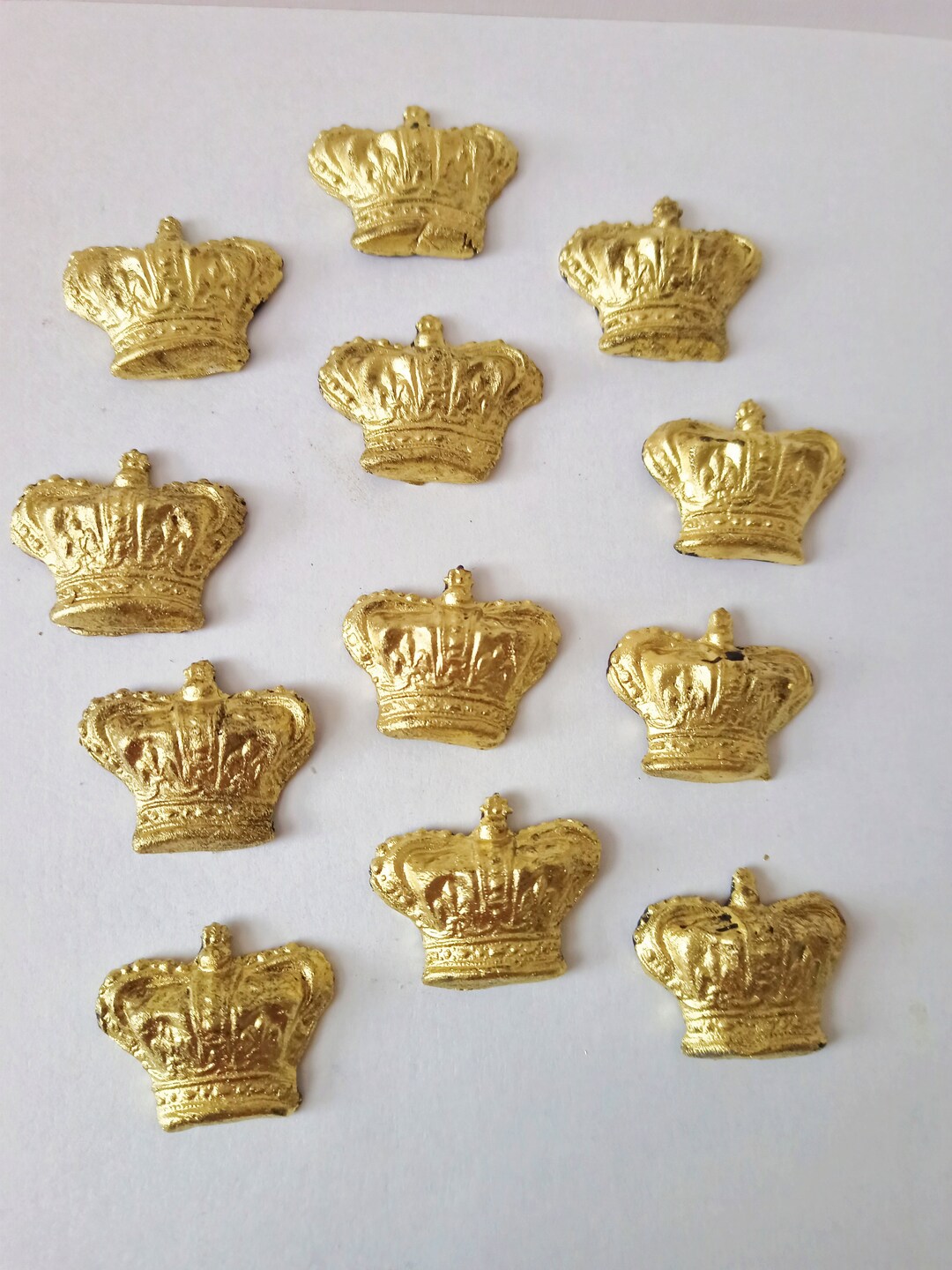 12 Edible Sugar Tiara Crown Cake Cupcakes Toppers Decorations - Etsy