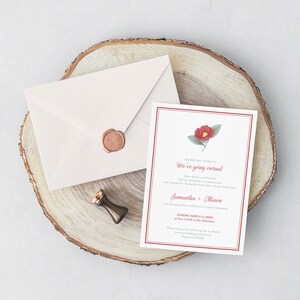 Virtual Wedding Invitation Printable Zoom Wedding Invitation - Etsy